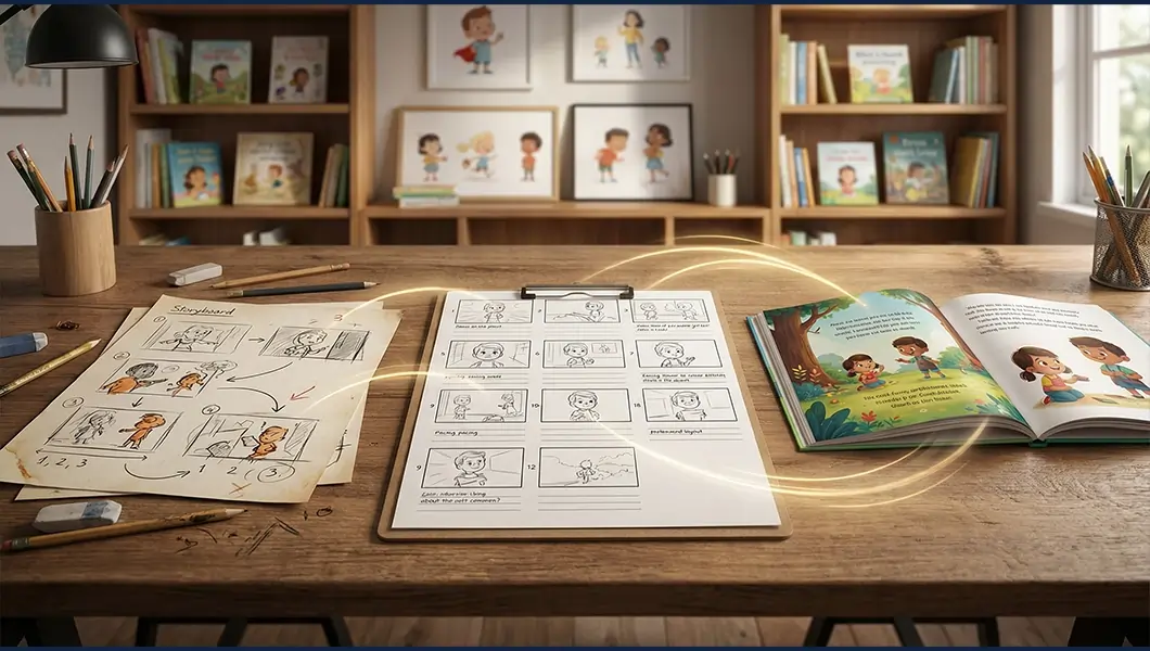 How to Create a Storyboard for Children’s Books